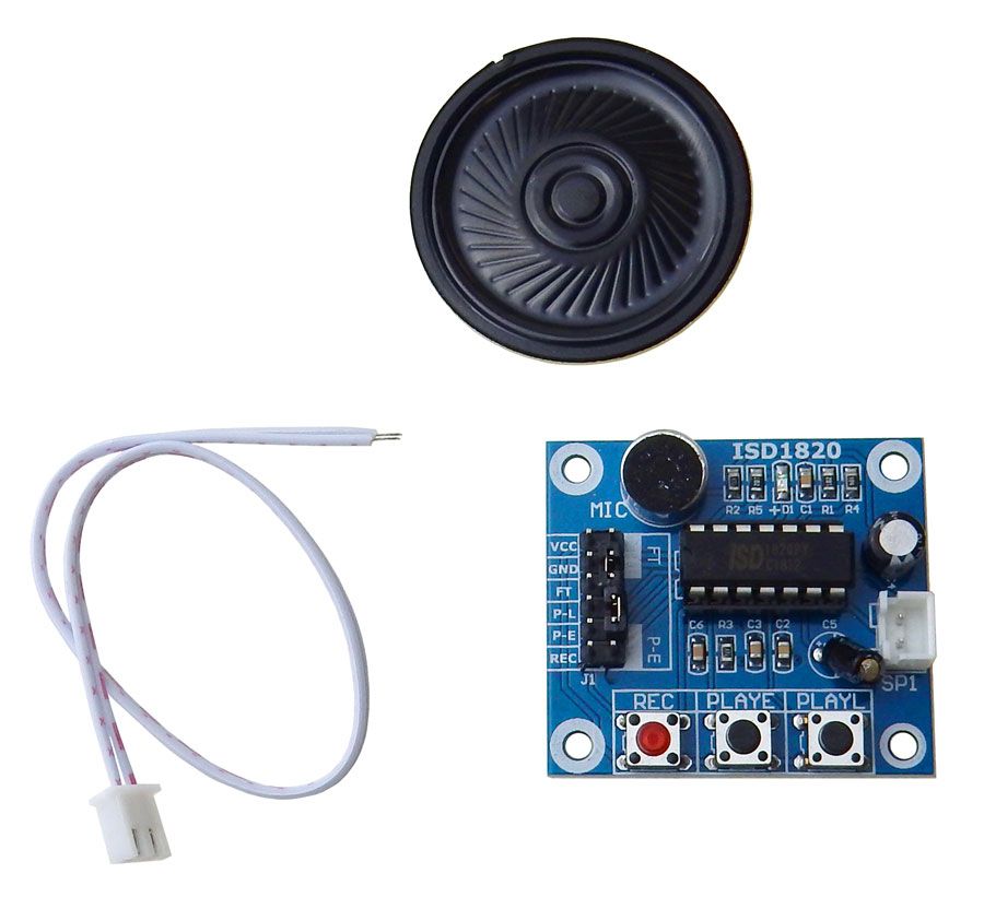 ISD1820 VOICE RECORD/PLAY MODULE – Aretronics