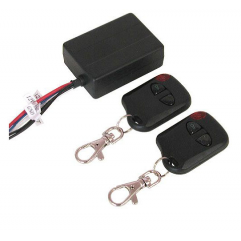KEYCHAIN REMOTE CONTROL, 12VDC 15 AMP – Aretronics
