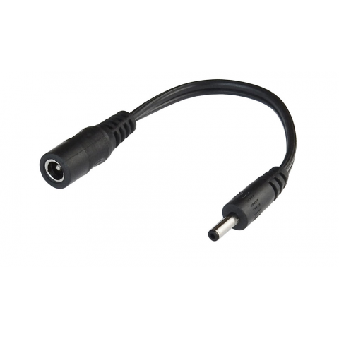 DC POWER PLUG CONVERTER, CONVERTS 2.1MM TO 1.3MM – Aretronics