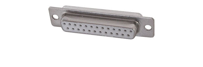 D-SUB CONNECTOR, 25 PIN FEMALE – Aretronics