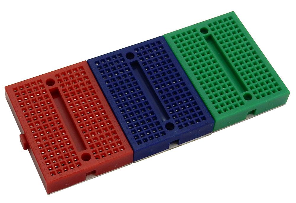 MINI-SOLDERLESS BREADBOARD ASSORTMENT, 5-PACK – Aretronics