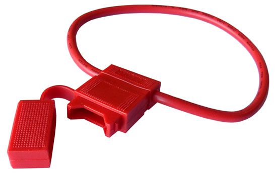 WEATHERPROOF ATC BLADE-FUSE HOLDER, 10 GA WIRE – Aretronics