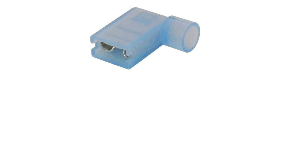 1/4" FULLY-INSULATED FLAG TERMINAL, BLUE – Aretronics
