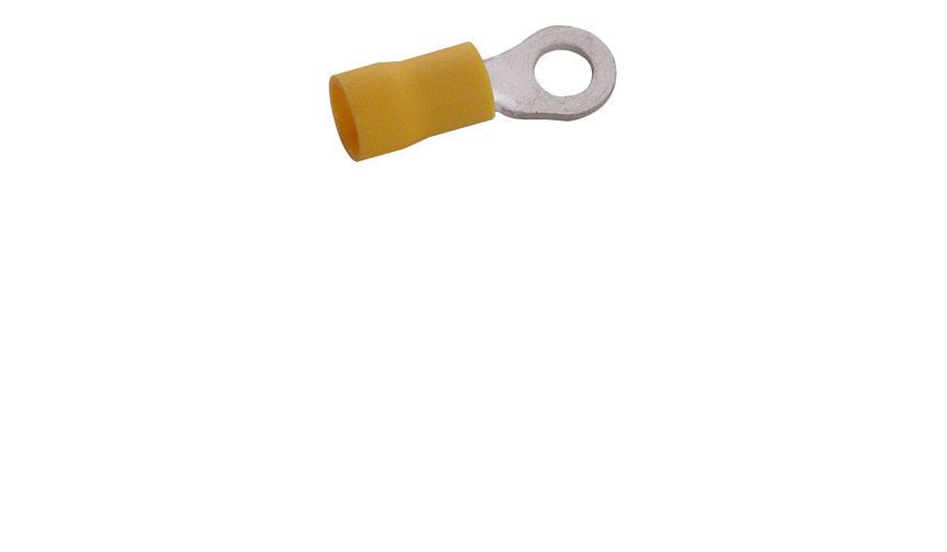 #10 RING TERMINAL, YELLOW – Aretronics