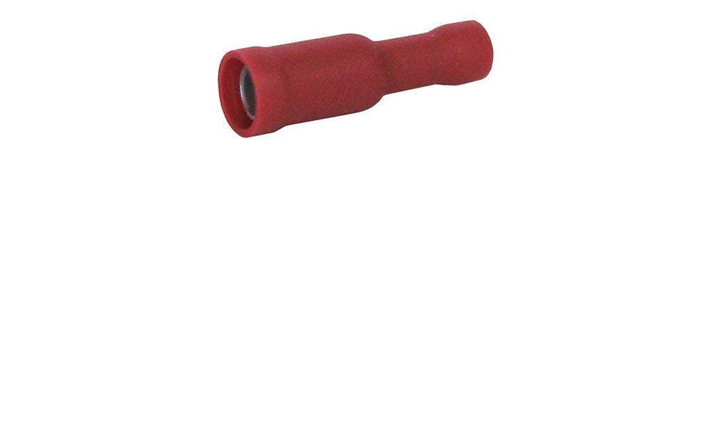 FULLY INSULATED FEMALE BULLET CONN., RED – Aretronics