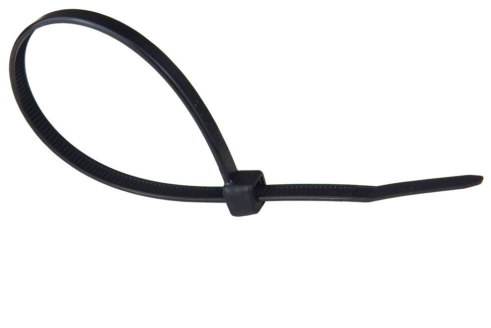 8 INCH CABLE TIE BLACK – Aretronics