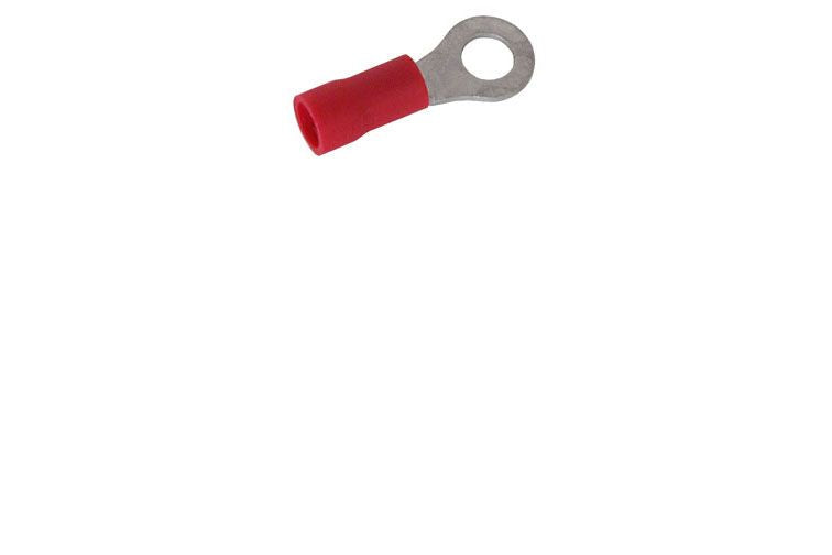 #10 RING TERMINAL, RED – Aretronics